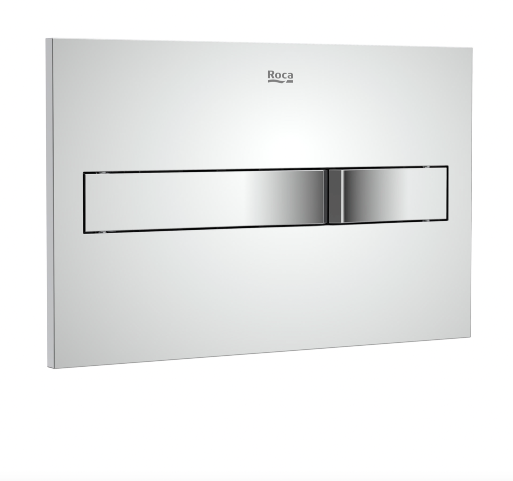 ROCA Slendra A890196001 Placa de accionamiento con descarga dual