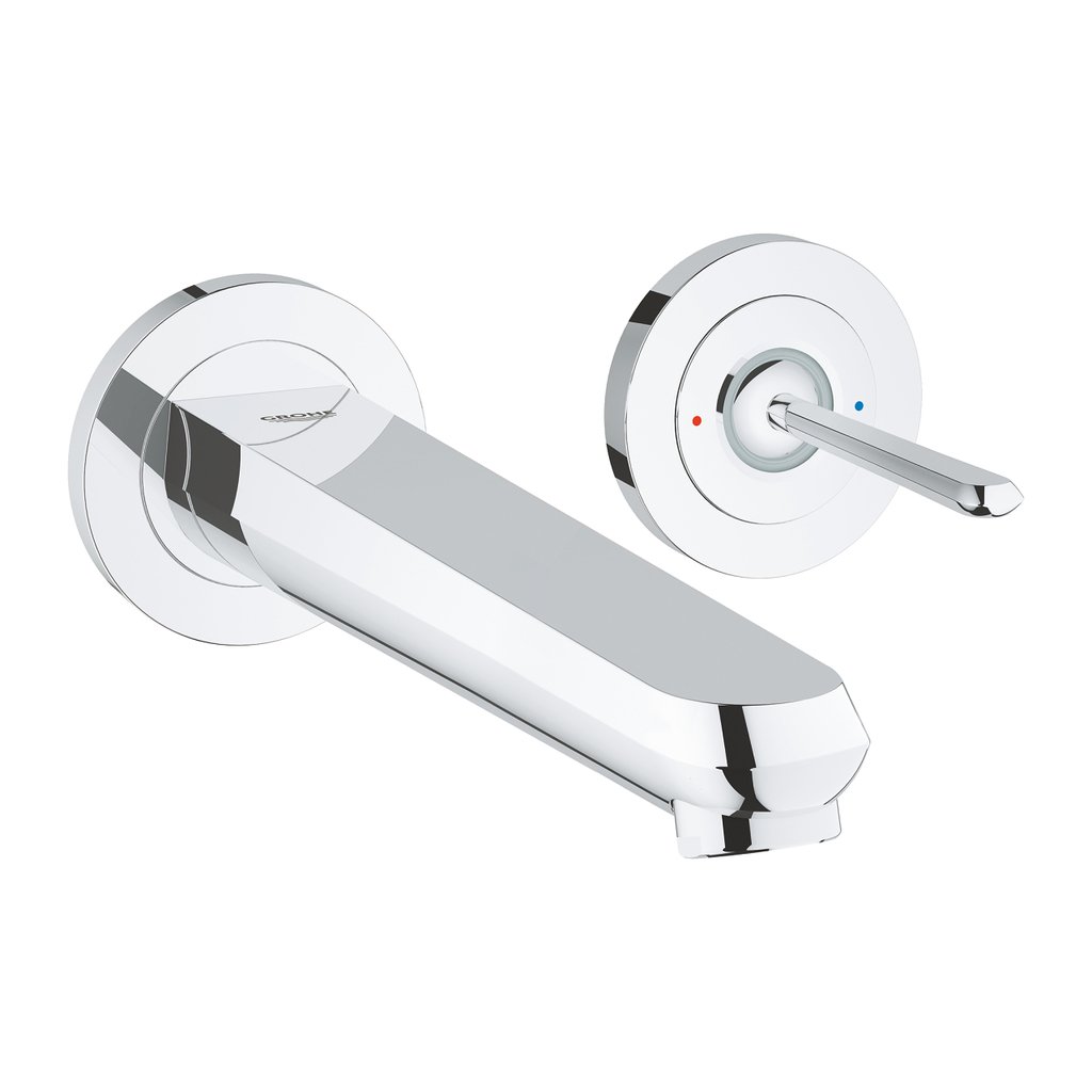 GROHE Eurodisc Joy 19969000 + 23429000 Monomando de lavabo de mural
