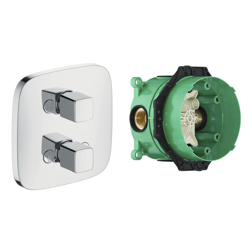 HANSGROHE Pura Vida 15777000 + 01800180 Inversor iControl empotrado ...