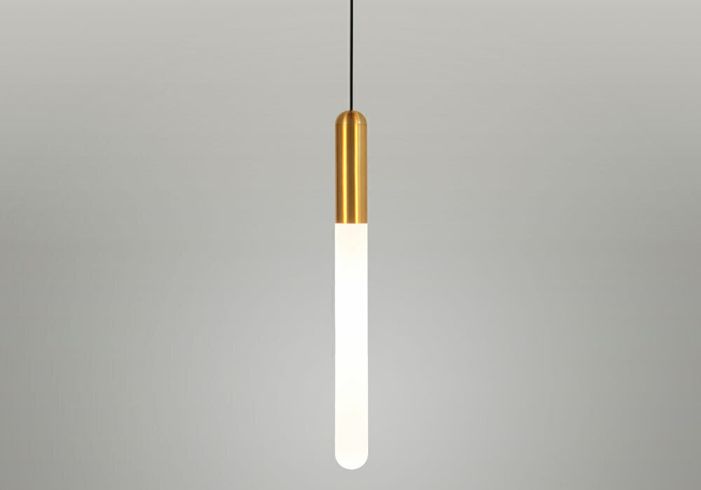 PENDENTE CAPSULE BILLET PLUS CILÍNDRICO 42XØ3,8CM METAL E ACRÍLICO ...