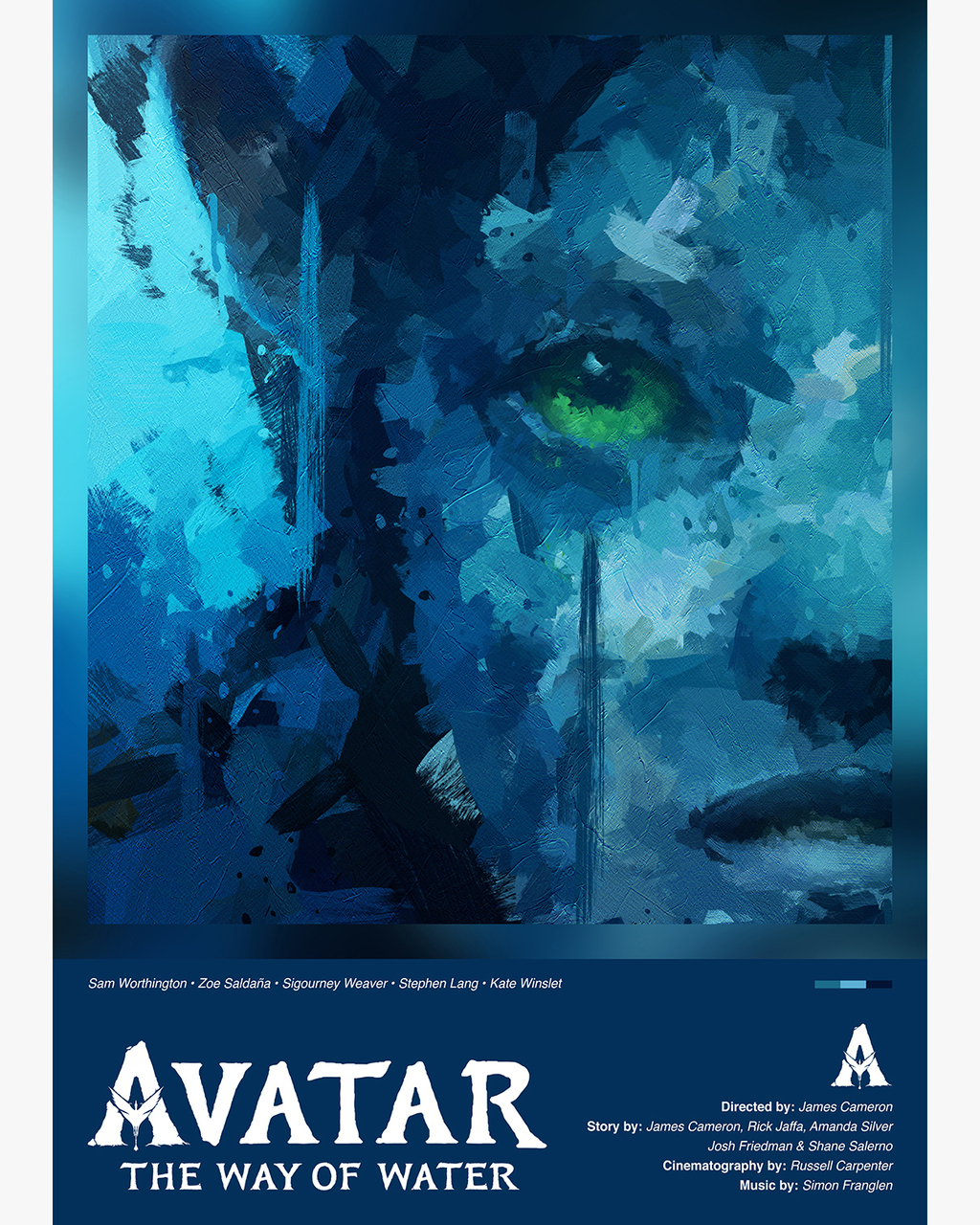 Pôster Artístico - Avatar: O Caminho da Água