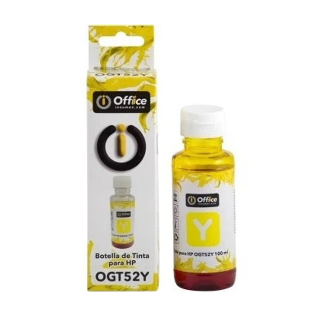 Botella de Tinta Alternativa para HP GT52 Amarillo Botella de Tinta Alternativa para HP GT52 Amarillo