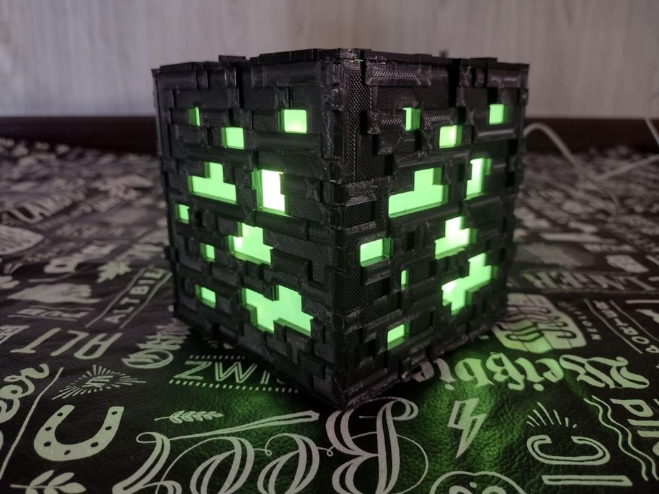 Velador Minecraft Mineral - Comprar en David