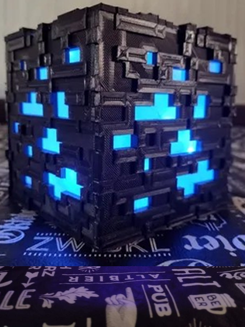 Velador Minecraft Mineral - Comprar en David