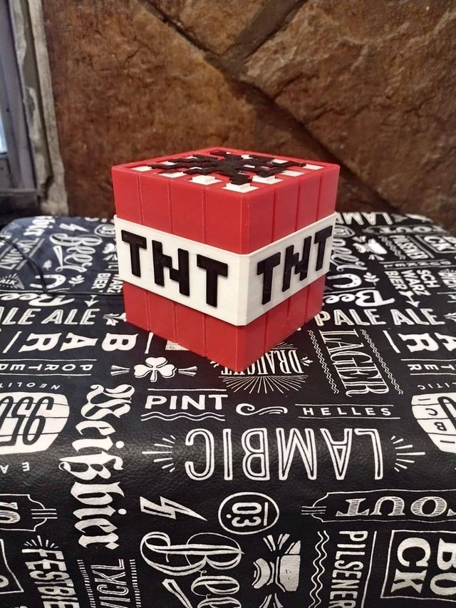 Velador Minecraft TNT - Comprar en David