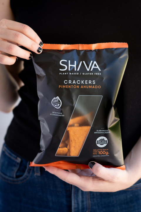 SHIVA CRACKERS DE PIMENTON AHUMADO - L A S I R M A S