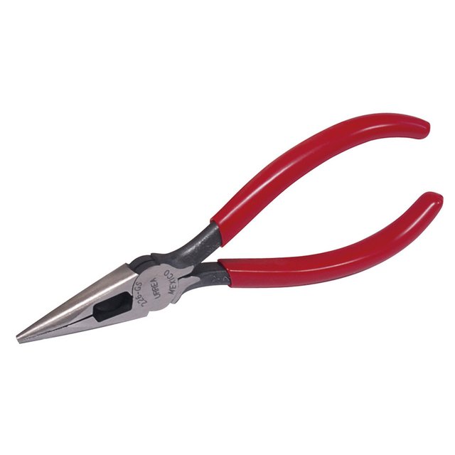 Pinza punta cónica corte lateral 6-1/4" Urrea