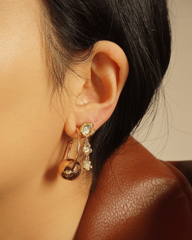 Brinco Flora - MARKET XXI | Made to be wearable