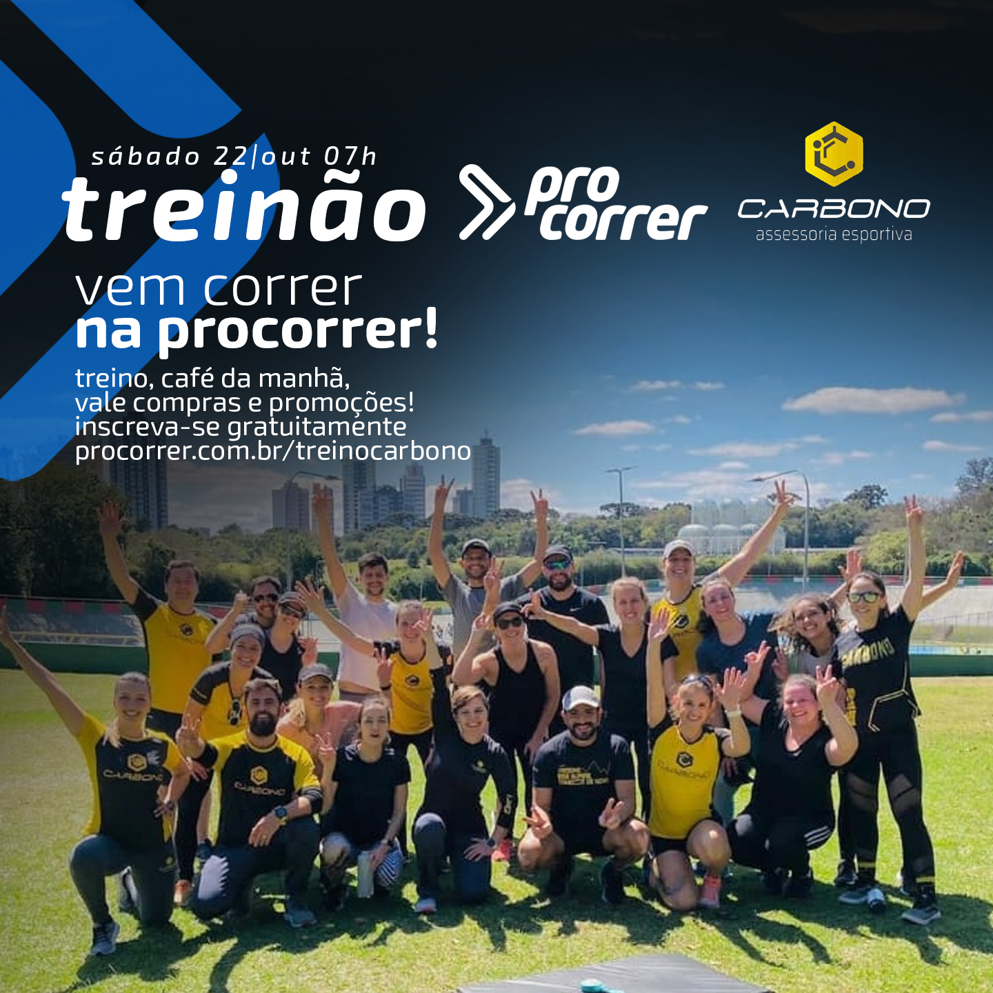 Procorrer - TREINO Procorrer + CR Runners