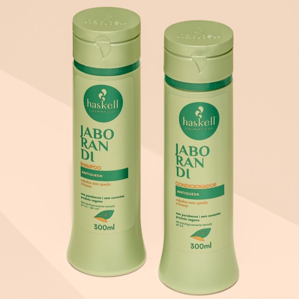 Compre Shampoo Jaborandi Antiqueda Haskell 300ml