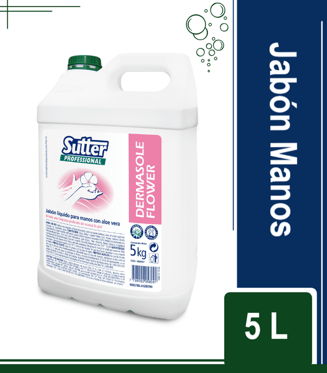 DERMASOLE JABON DE MANOS X 5L (2 VARIEDADES)