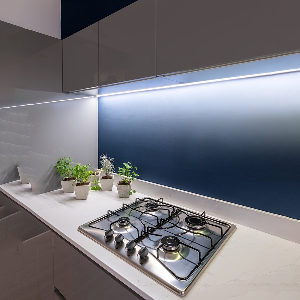 Listello LED Embutible - Aluminio Anodizado - SKU. 3945