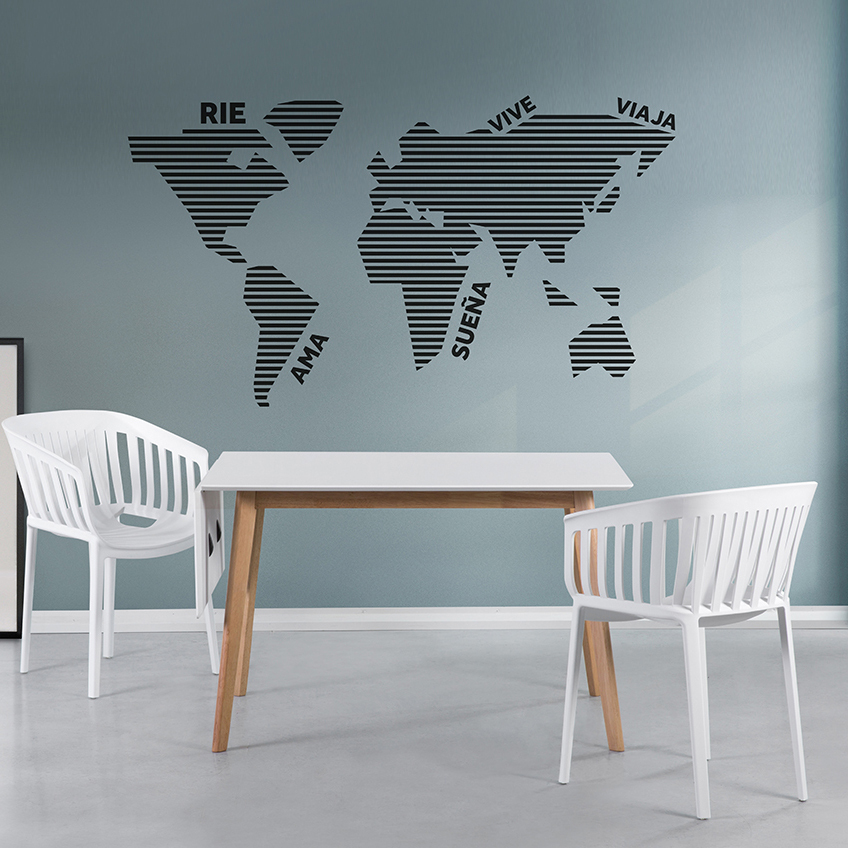 Mapa lineas y frases