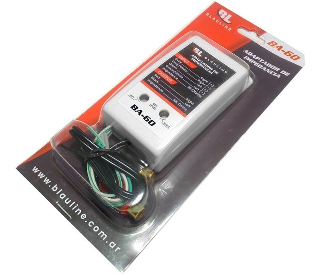 ADAPTADOR DE IMPEDANCIA BLAULINE BA-60 2CH