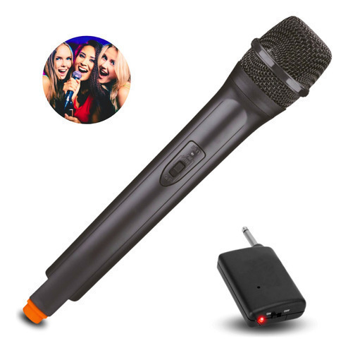 Microfone sem fio Profissional Operação até 30 Metros ONISTEK - ON-MC805