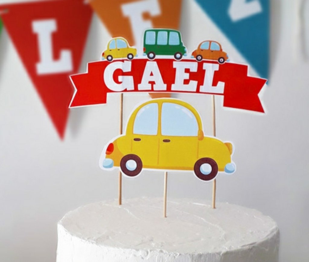 Topper para Tortas Personalizados - Namilu Cotillon