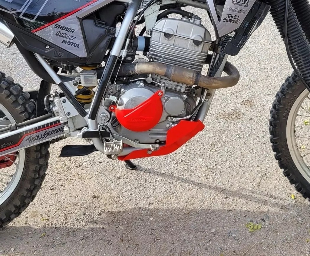 Cubre Carter Honda Tornado XR 250 Wirtz Racing