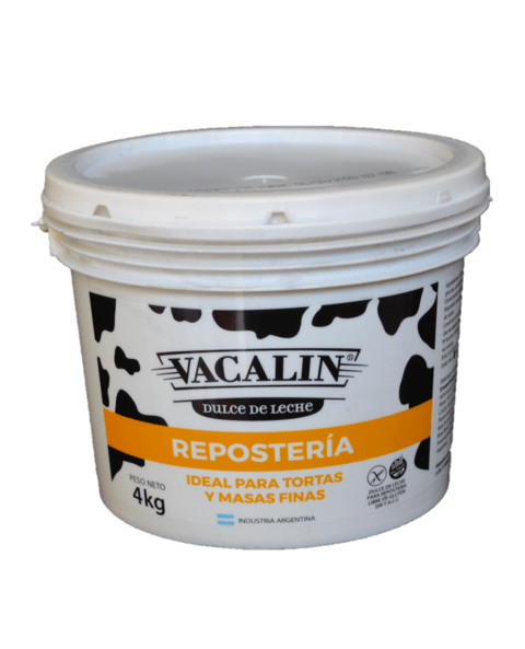 DULCE DE LECHE VACALIN REPOSSTERO BALDE X 4 KG