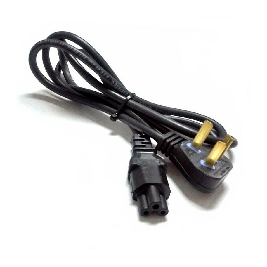 CABLE ALIMENTACION 220V TREBOL / FUENTES - 1,5 MTS