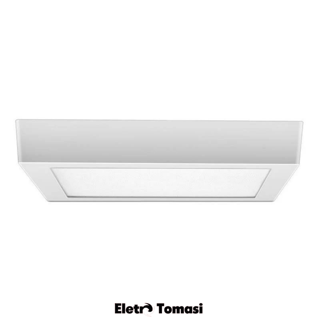 Luminária Led Elgin Sobrepor 6W Quadrado 6500K