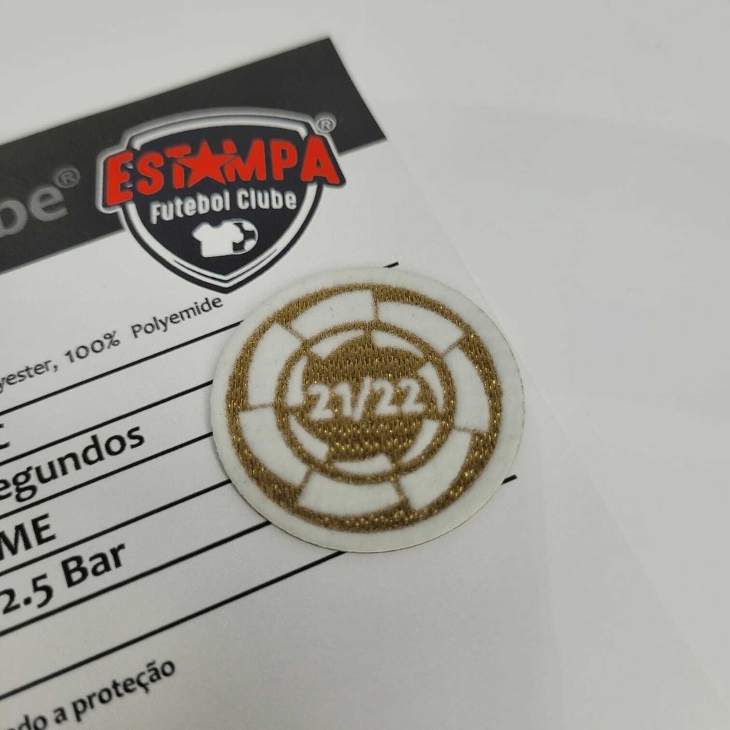 Patch Campeão La Liga 2021-22 - Estampa Futebol Clube