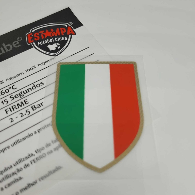 Scudetto Seria A - Milan - Estampa Futebol Clube