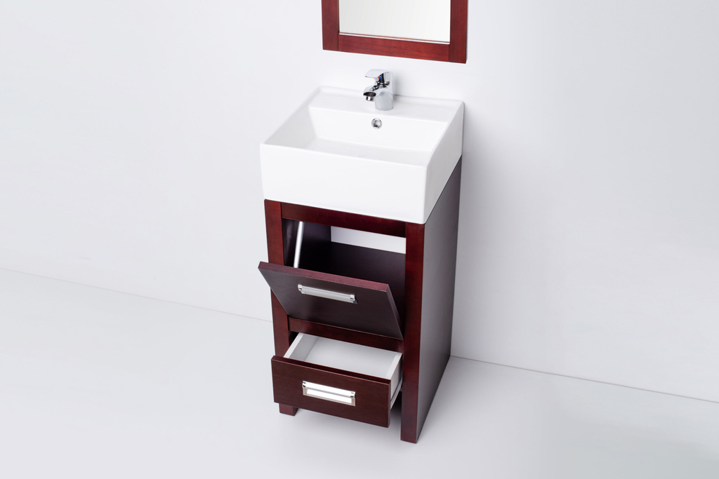 Vanitory Campi Tommy 41cm con Bacha de Losa de 1 Orificio