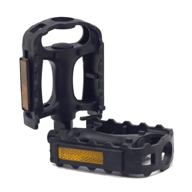 PEDAL PLASTICO FEIMIN MTB R16 S/BOLILLAS R/GRUESA