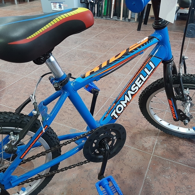 BICICLETA TOMASELLI KIDS R14 - Bici Pesca Ventura