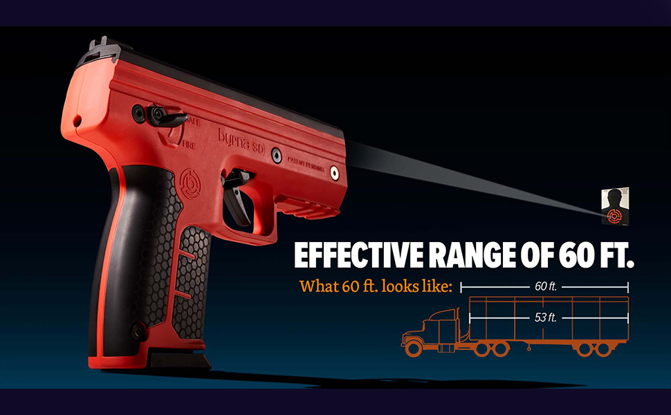 Pistola Byrna lanzadora Traumatica Byrna SD Security Box – No Letal