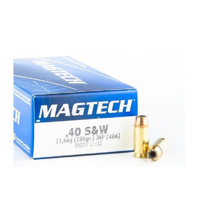 Balas MAGTECH .40 S&W 180G JHP - Bici Pesca Ventura