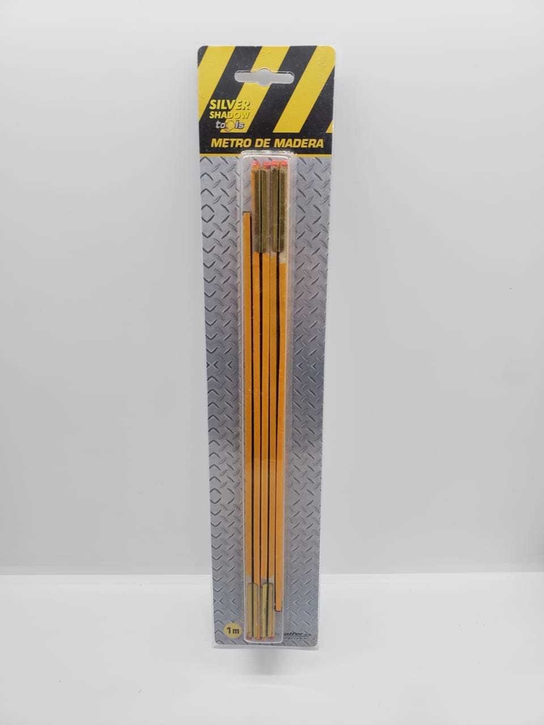 Metro de madera 1mt - Comprar en Herramientas Salomon