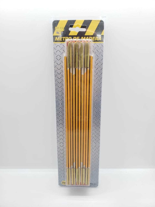 Metro de madera 2mt - Comprar en Herramientas Salomon