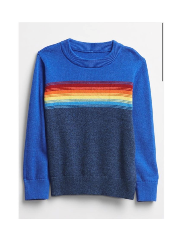 Sueter azul com listras GAP - Comprar em Joy Importados