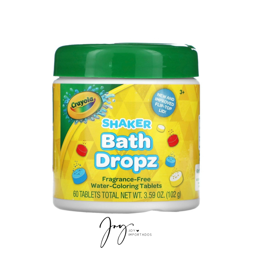 Bath Dropz 60 Pastilhas Coloridas - Crayola