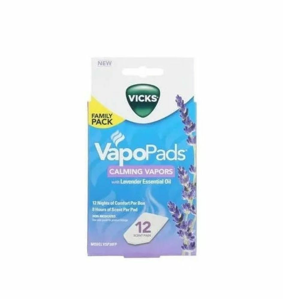 Vapopads Refil 12 Pastilhas Lavanda - Vicks