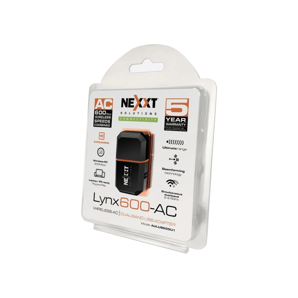 Nexxt adaptador Wireless - LYNX600-AC USB - Electro HD