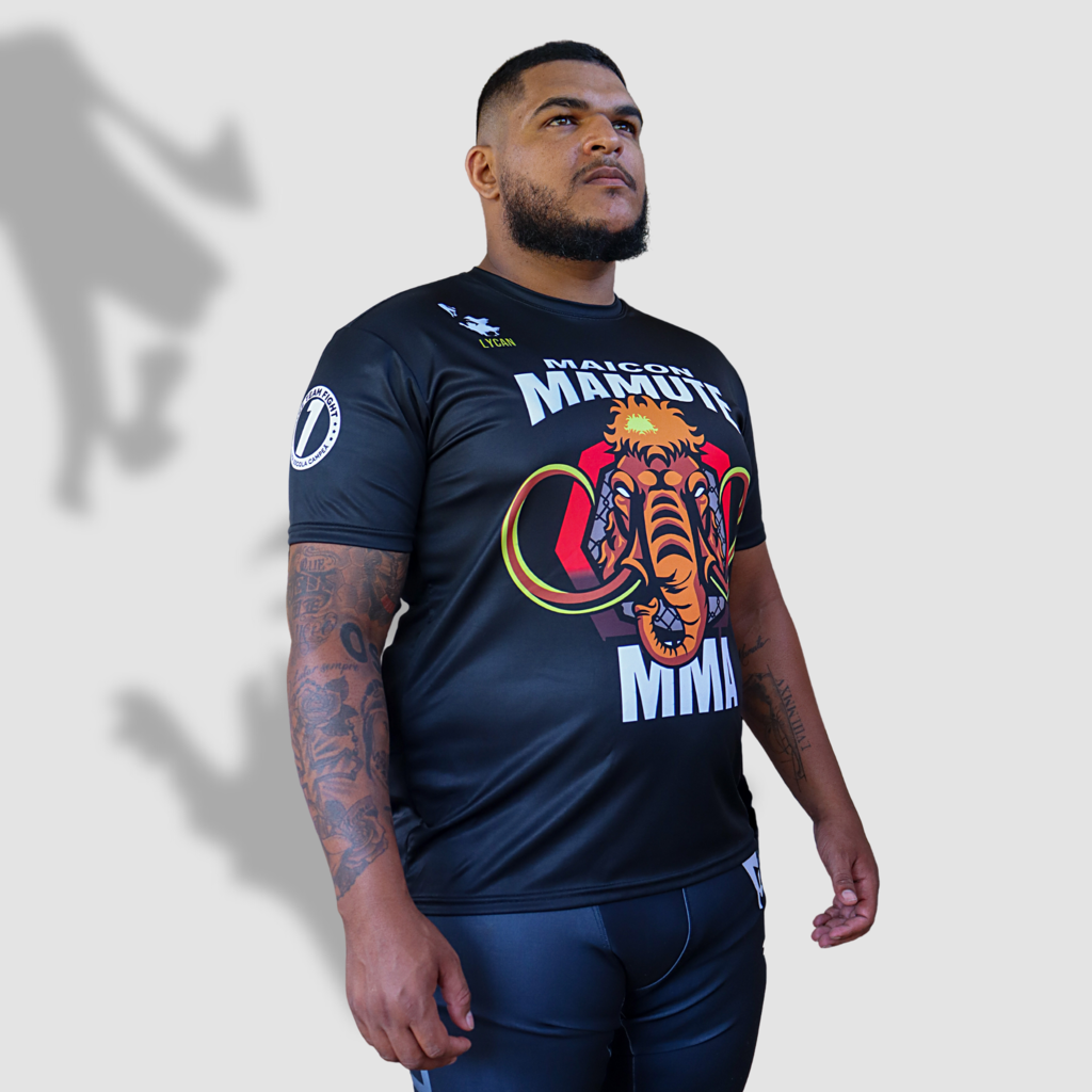T-Shirt Dry-fit The Giant Maicon Mamute - Lycan