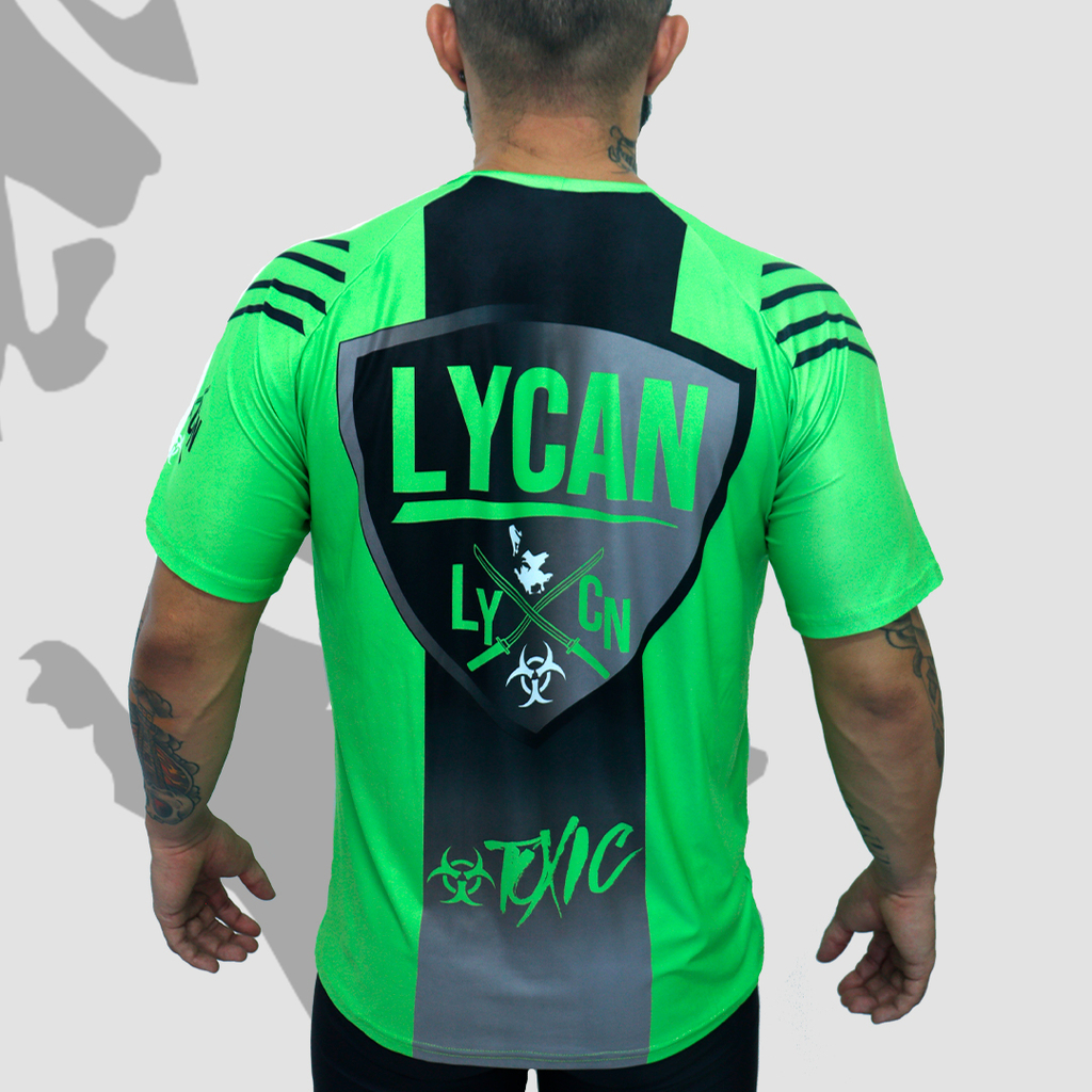T-Shirt Dry-fit Tóxic - Verde Tóxic - Lycan