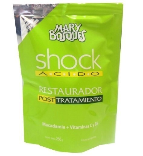 Baño de Crema MARY BOSQUES SHOCK ÁCIDO Doy Packs x 250 Grs.