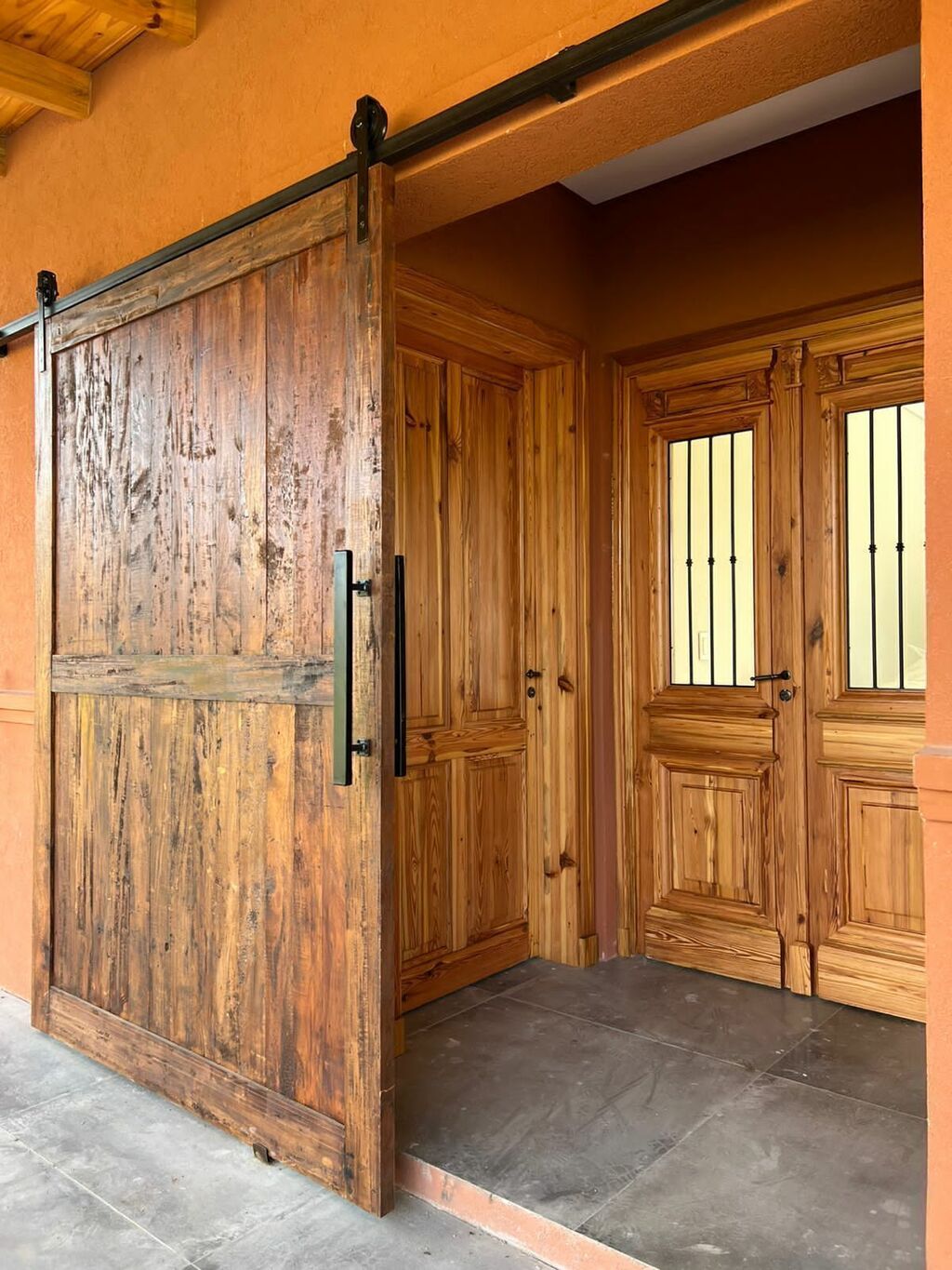 Puerta de Entrada Estilo Colonial- Pinotea- A medida- Cód- F234