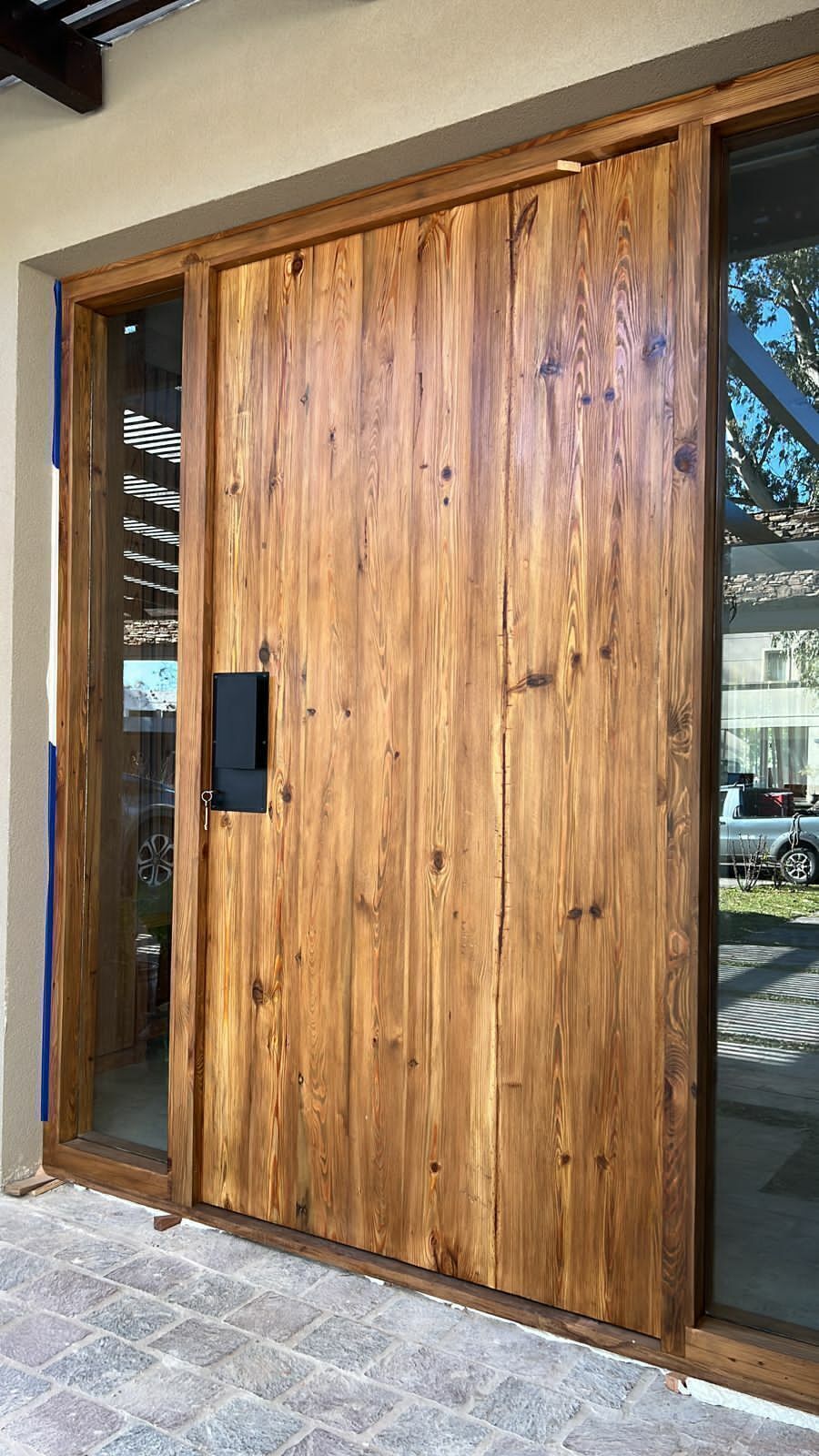 Puerta de Entrada Estilo Moderno- Pinotea- A medida- Cód: F256