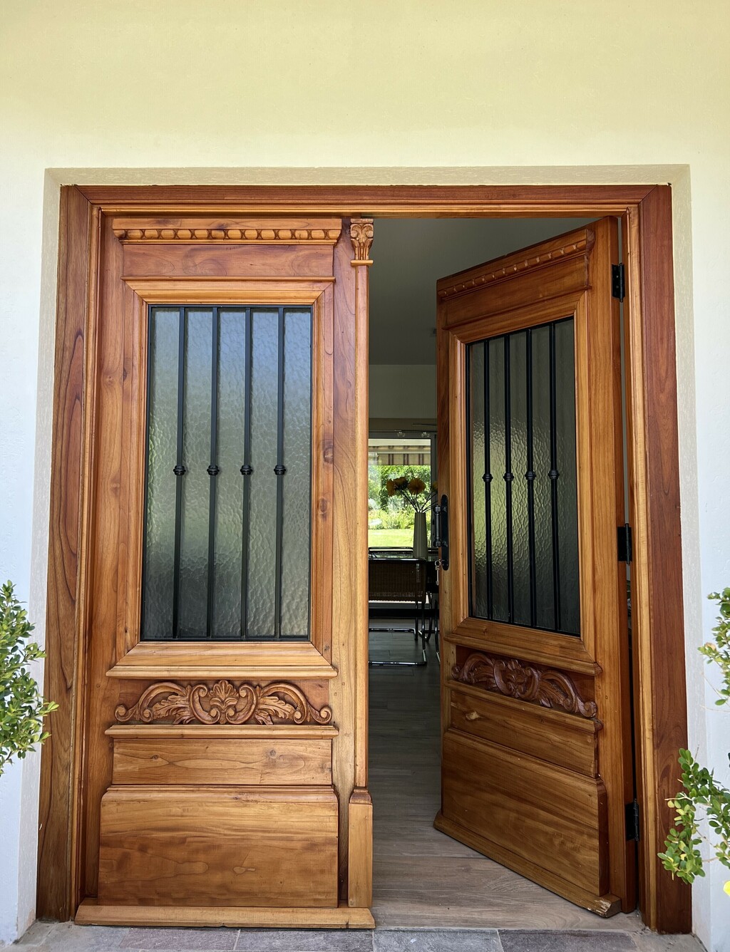 Puerta de Entrada- Estilo Colonial - A medida de Cedro- Cód: F278