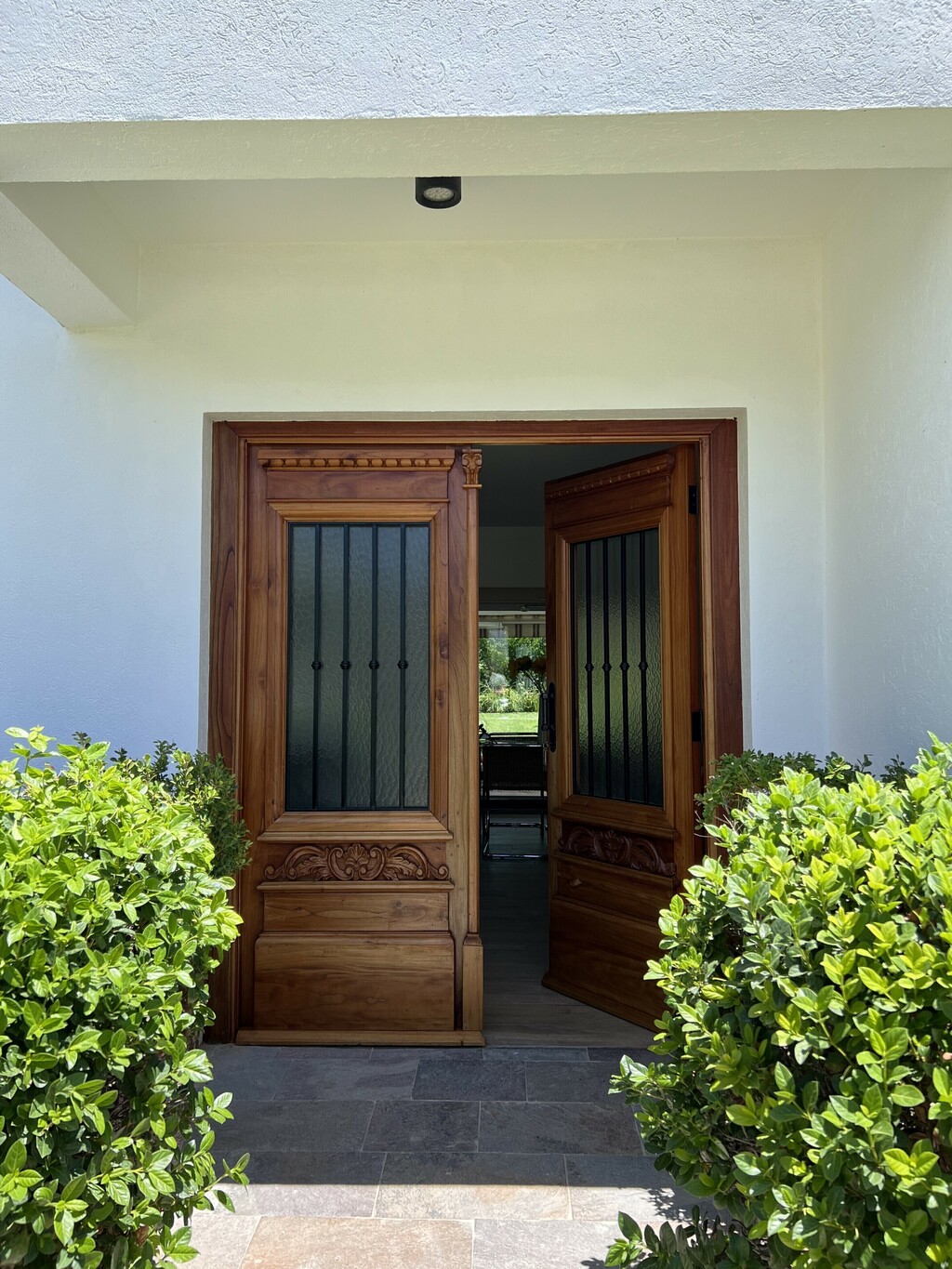 Puerta de Entrada- Estilo Colonial - A medida de Cedro- Cód: F278