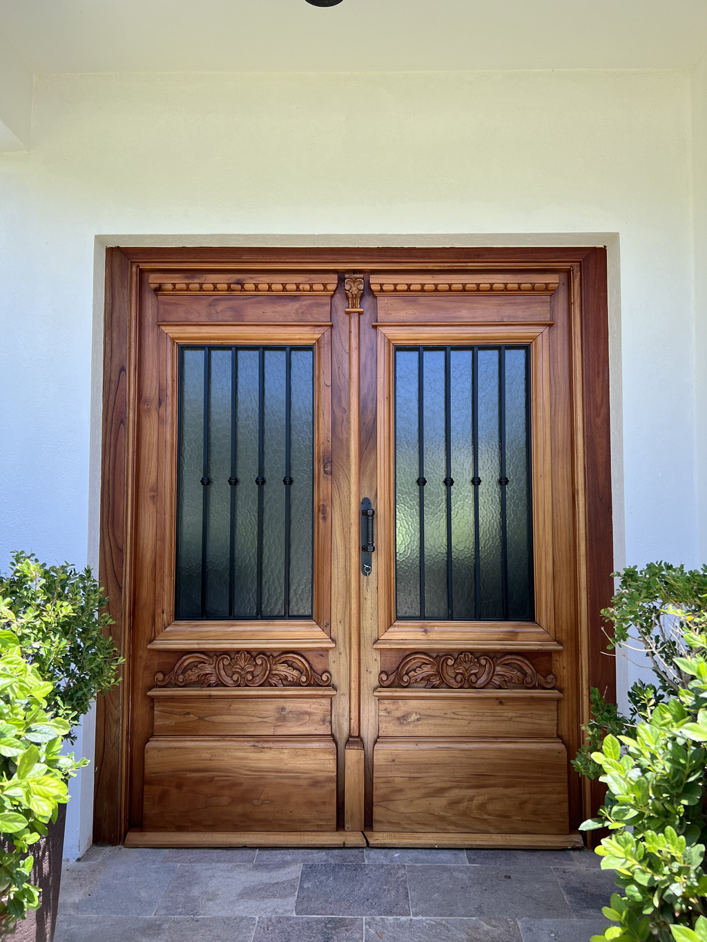 Puerta de Entrada- Estilo Colonial - A medida de Cedro- Cód: F278