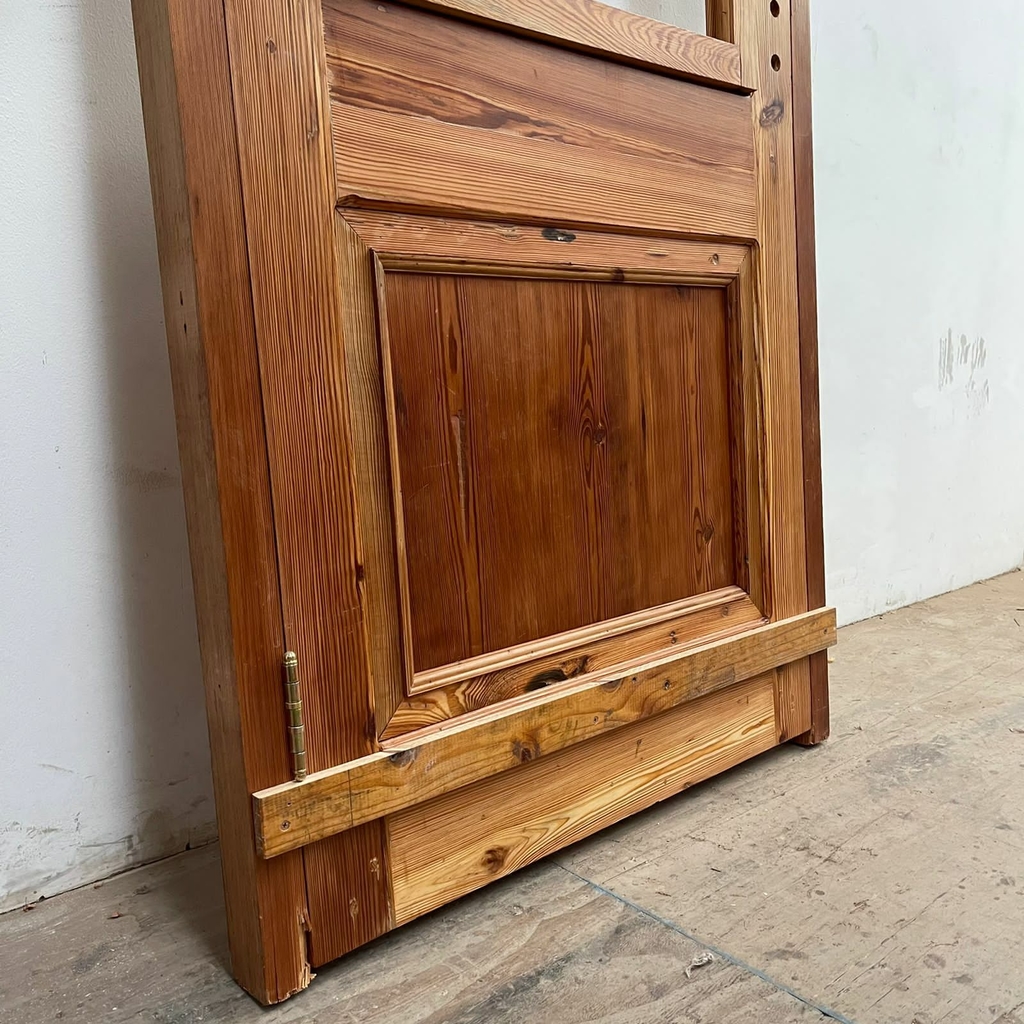 Puerta entrada colonial 1 hoja de pinotea - Cod 5747