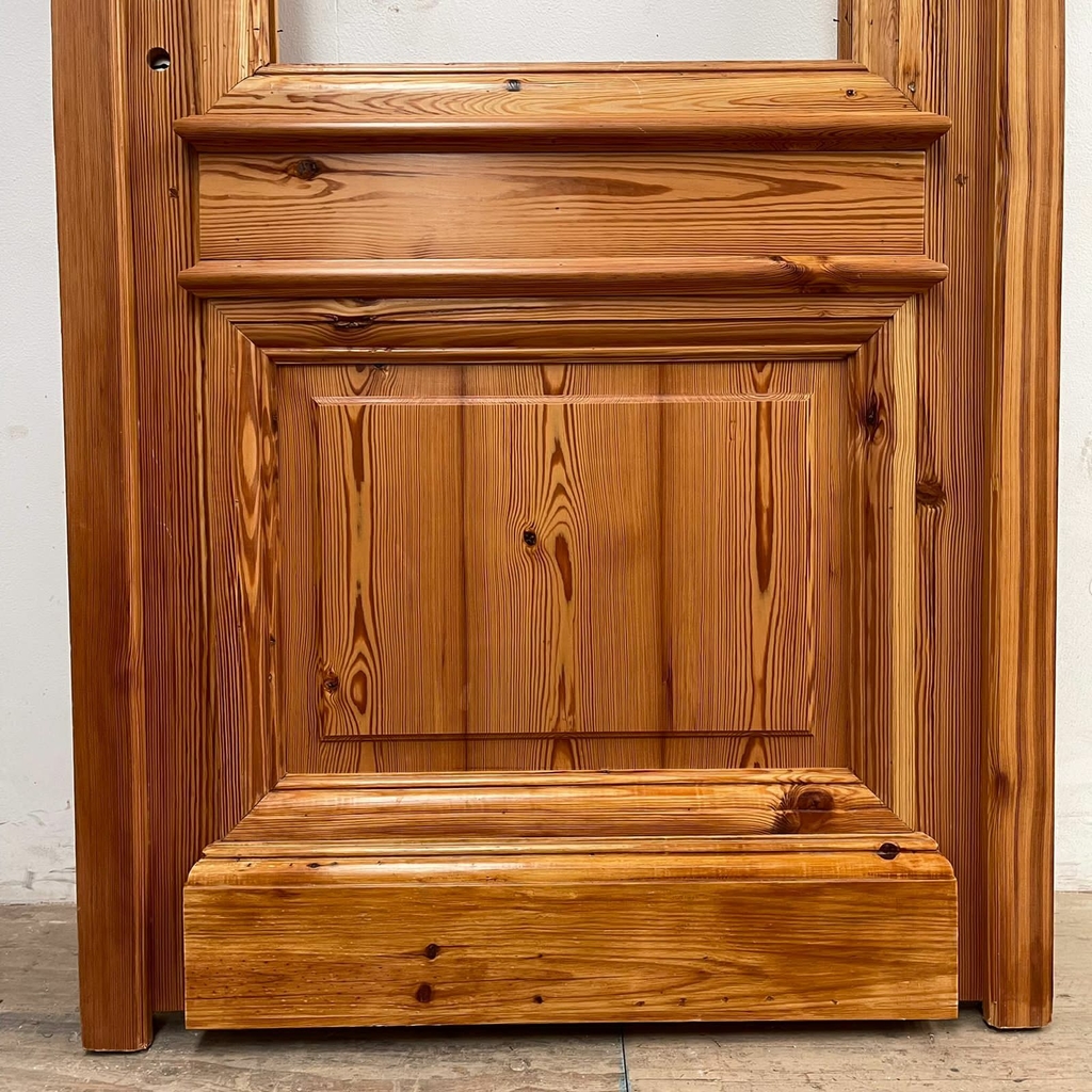 Puerta entrada colonial 1 hoja de pinotea - Cod 5747