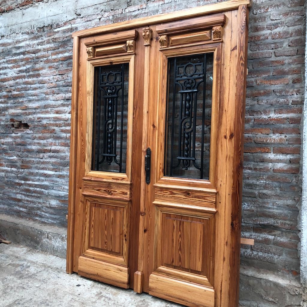 Puerta de entrada doble hoja - A medida - Cod F52