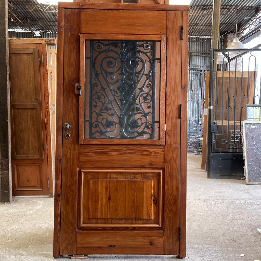 Puerta colonial de 1 hoja- F206- A MEDIDA
