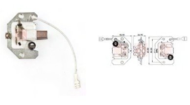 B204 PORTA ESCOVA BOSCH/WAPSA SCANIA VOLVO 24V